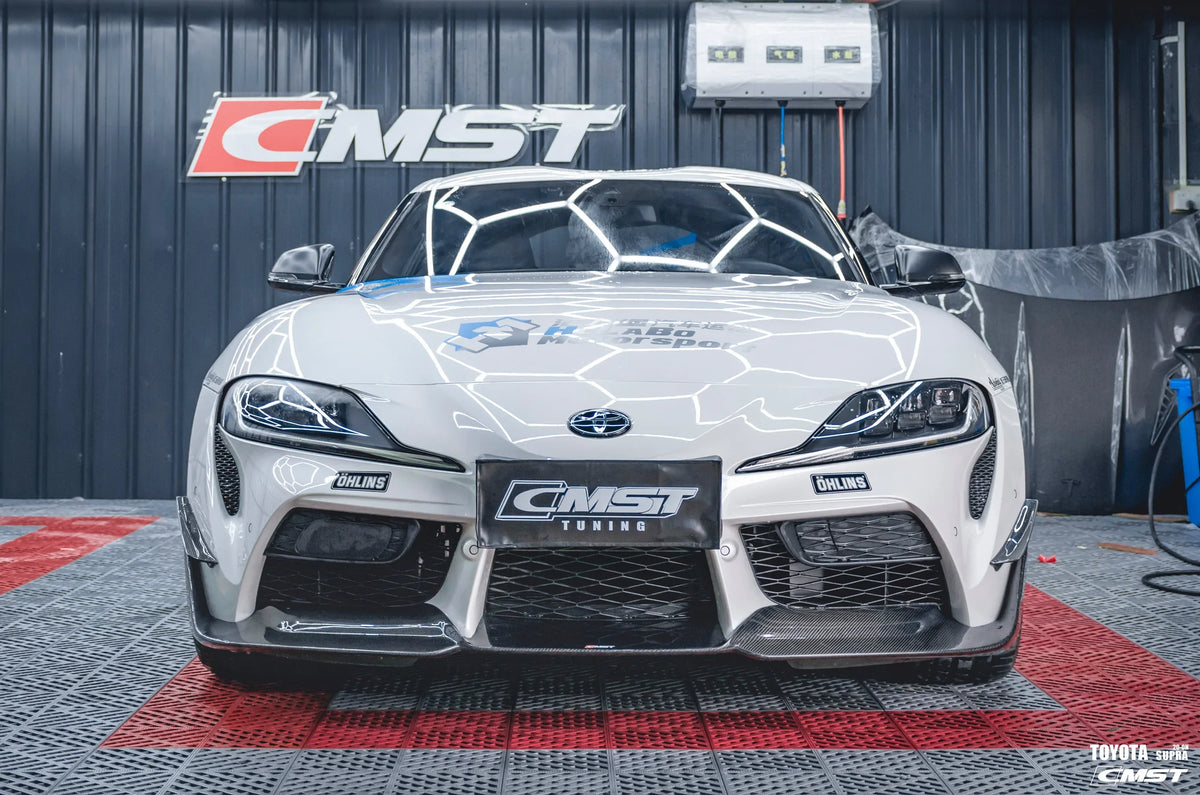 CMST Tuning Carbon Fiber Front Lip Splitter for Toyota GR Supra A90 A9 ...