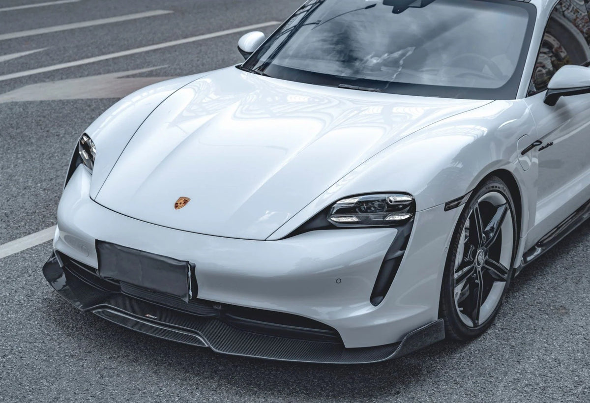 CMST Tuning Carbon Fiber Front Lip for Porsche Taycan Base & 4S – CarGym