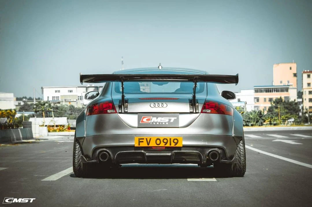 CMST Tuning Carbon Fiber Rear Diffuser For Audi TT TTS MK2 8J 2011-201 ...