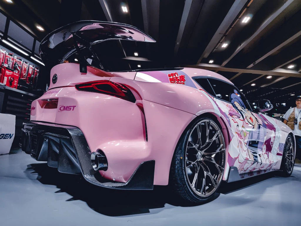 CMST Tuning Carbon Fiber FT1 Concept Style Rear Spoiler Wing for Toyot ...