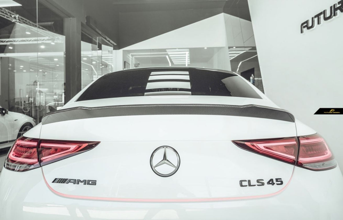 Mercedes-Benz W257 CLS Class 2019+ Facelift Carbon Fiber Rear Spoiler ...