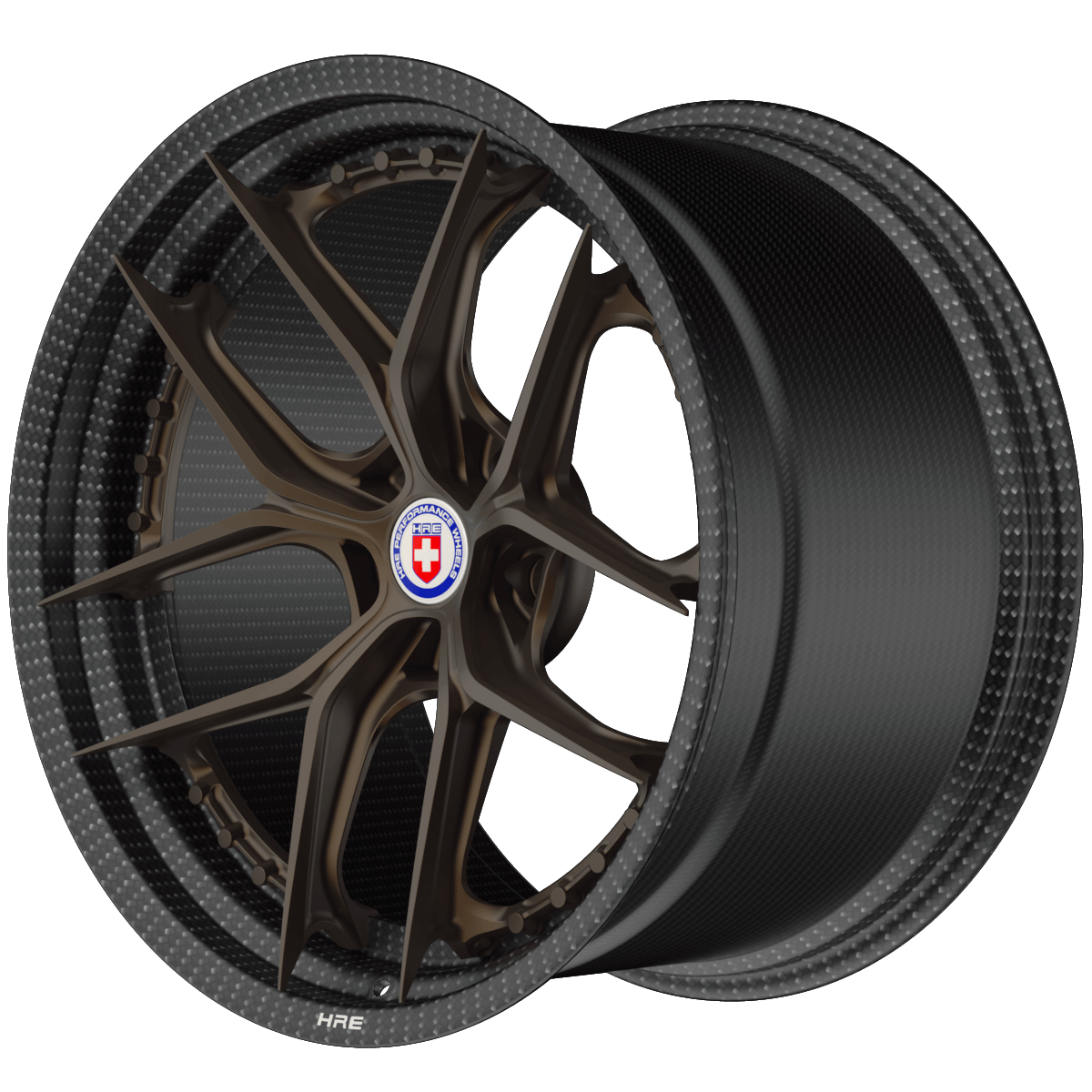 HRE Forged 2-Piece CRBN™ Series Carbon Fiber Forged HX101 – CarGym