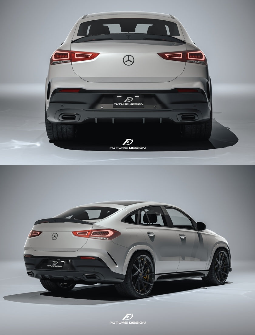Future Design Carbon Fiber Rear Spoiler for Mercedes Benz GLE C167 Cou ...