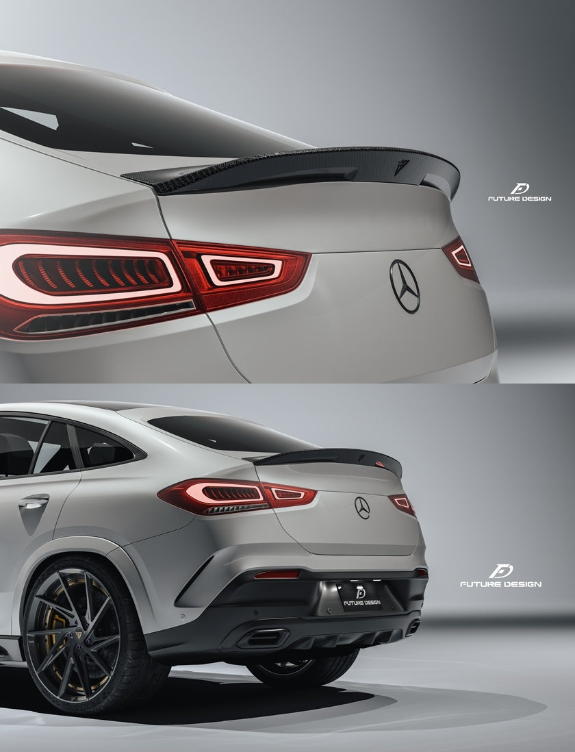 Future Design Carbon Fiber Rear Spoiler for Mercedes Benz GLE C167 Cou ...