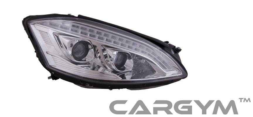 BENZ W221 07-09 W222 Style Projector Headlight (Chrome Housing) – CarGym