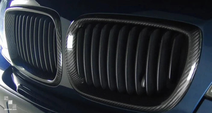 BMW E46 3-Series Sedan Pre-Facelift 1998-2001 Carbon Fiber Front Grill ...