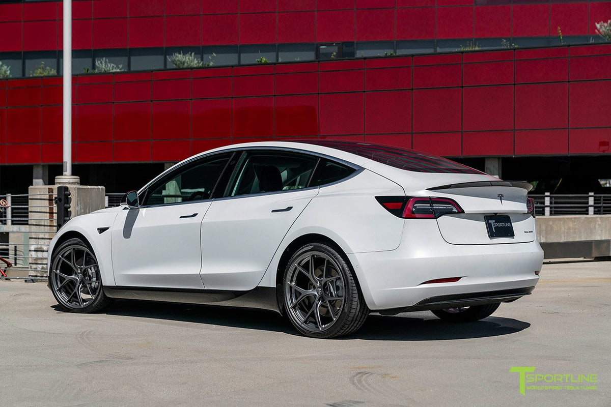 T-Sportline Tesla Model 3 Carbon Fiber Side Skirts (Set of 2) – CarGym