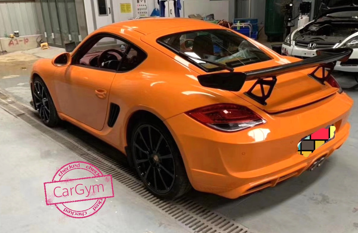 Porsche 987 Cayman GT4 Style Rear Wing – CarGym