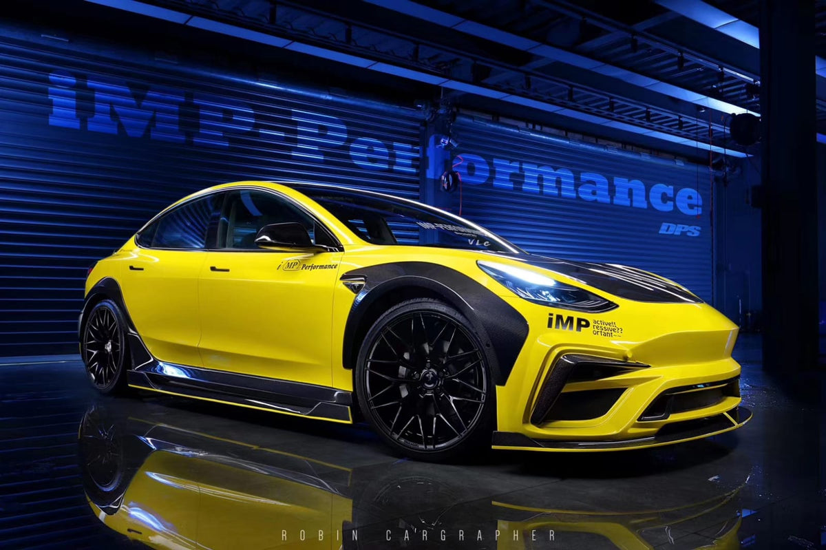 IMP Performance Widebody Aero Body Kit for Tesla Model 3 – CarGym