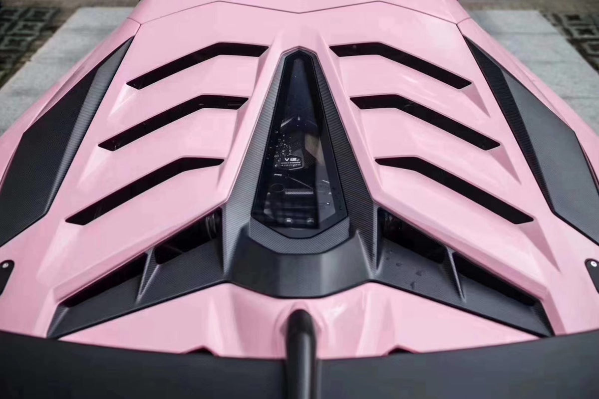Lamborghini Dry Carbon Fiber SVJ Conversion Body Kit for Aventador L70 ...