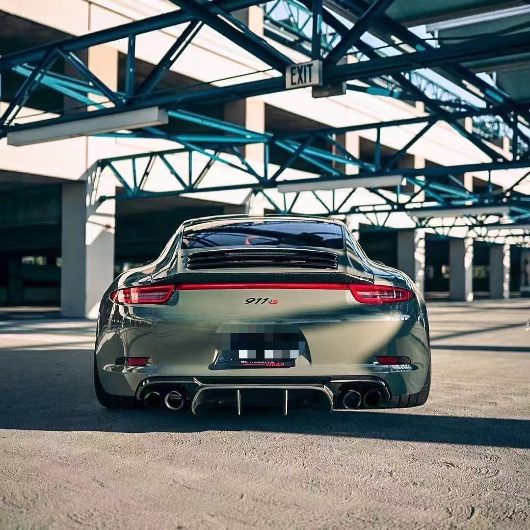 Z-GT Rear Diffuser for Porsche 991 911 2012+ – CarGym