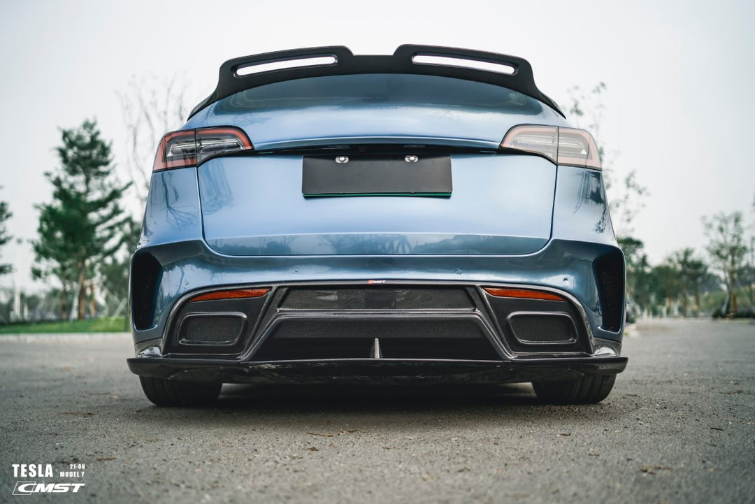 CMST Tesla Model Y Ver. 3 Carbon Fiber Rear Trunk Spoiler – CarGym
