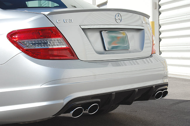 Mercedes-Benz W204 C-Class C63 / AMG Carbon Fiber Rear Diffuser – CarGym