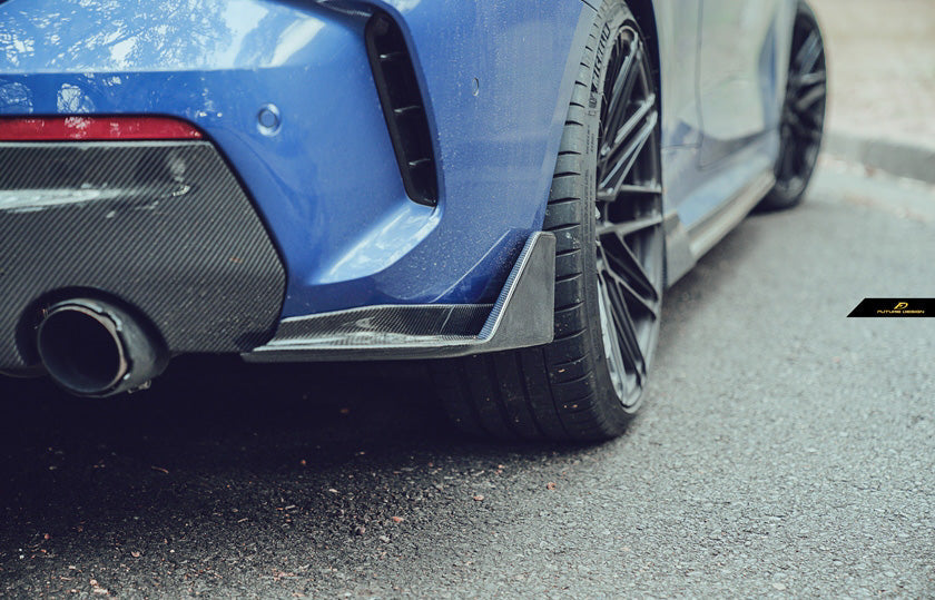 Future Design Carbon Fiber Rear Bumper Side Wing for BMW 4-Series G22 ...