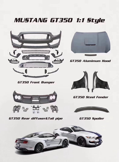 Ford Mustang 2015+ Shelby GT350 Style Full Conversion Kit – CarGym