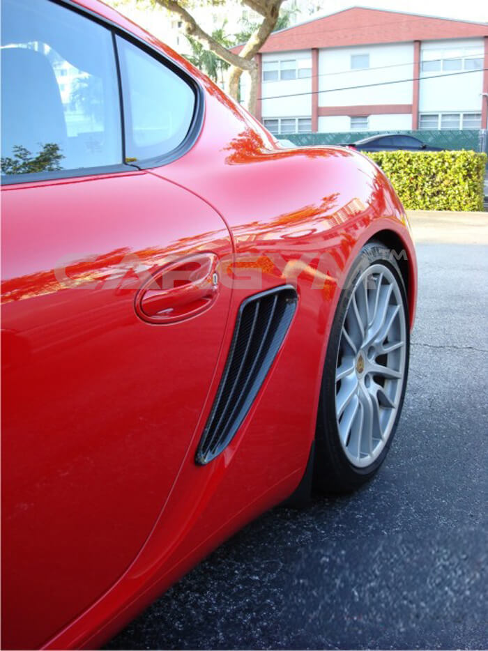 Porsche 987 Cayman / Cayman S Carbon Fiber Side Intake Vent – CarGym