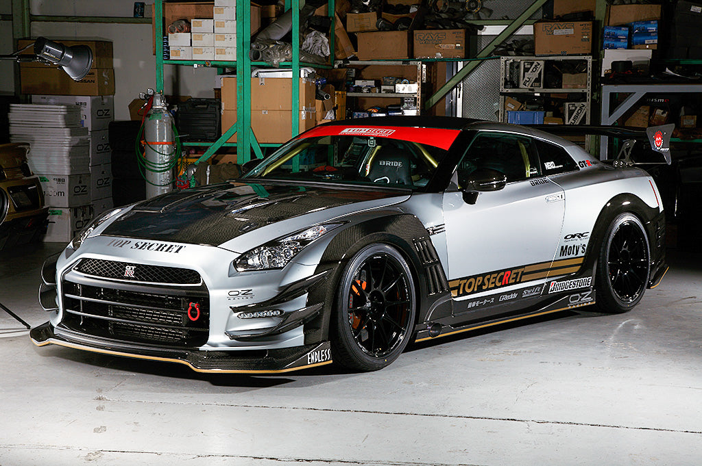 Top Secret R35 Upper Canard – CarGym