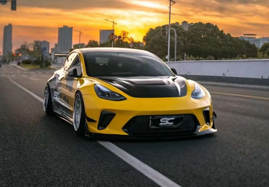 Robot Craftsman Hacker Widebody Kit for Tesla Model 3 – CarGym