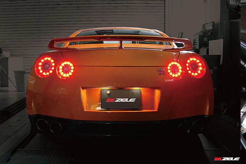 Gtr Jdm Taillights True OE Facelift Style Smoke LED Ring Tail Light